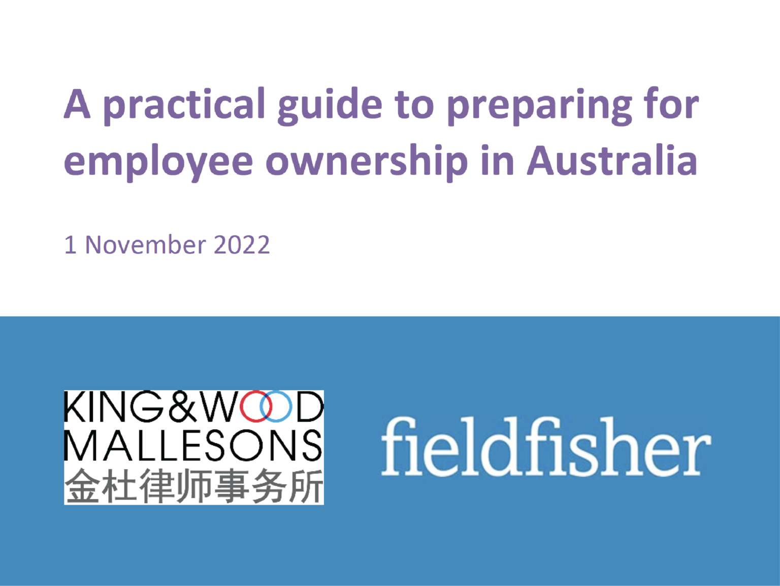 Home - Employee Ownership Australia